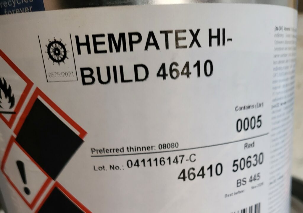 Hempatex 1K Dickschichtprimer..5 Liter - SEEKISTE - Cuxhaven